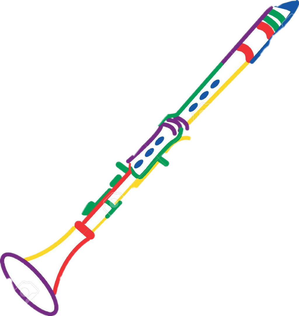 Download #clarinet - Toy Clarinet Clipart - ClipartKey