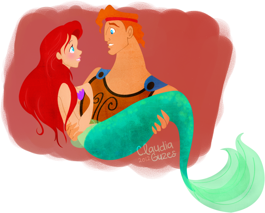 Download Did You Know That These Two Are Cousins Hercules Is - Ariel ...