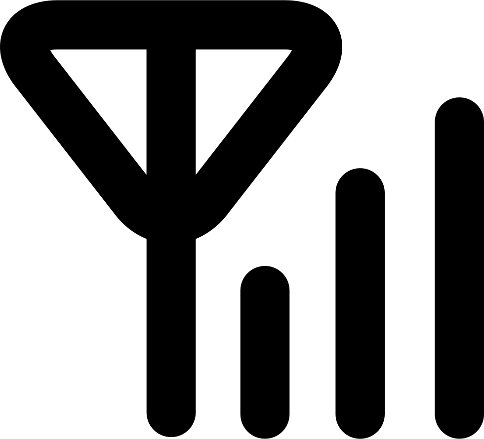 Download Clip Art Phone Signal Svg Png - Phone Signal Symbol - ClipartKey