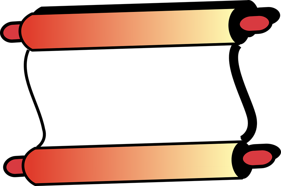 Download Clip Art Script Clip Art - Scroll Clip Art - ClipartKey