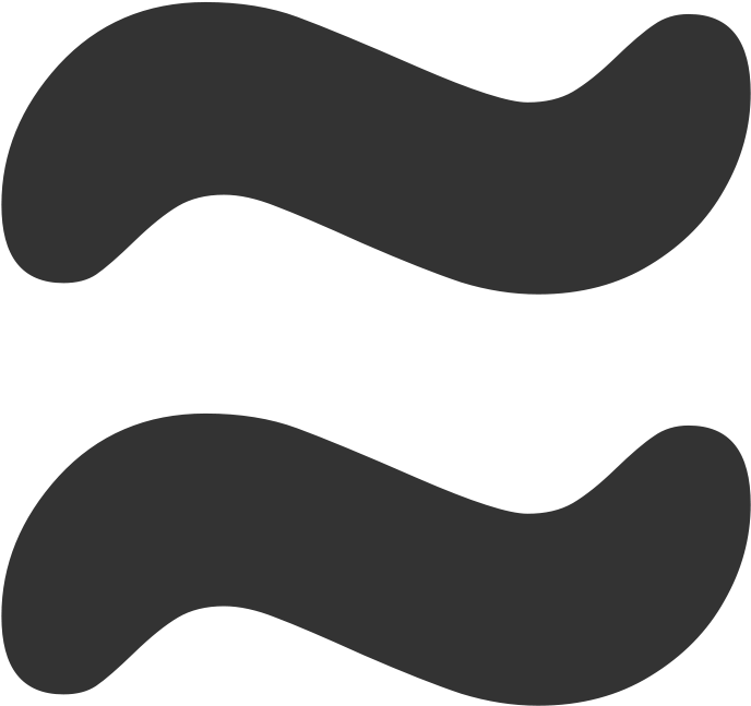 Download Two Wavy Lines Symbol - ClipartKey