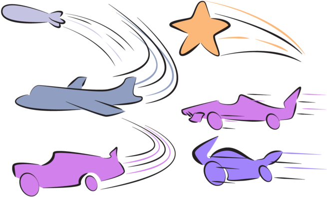 Download Six Fastest Things - ClipartKey