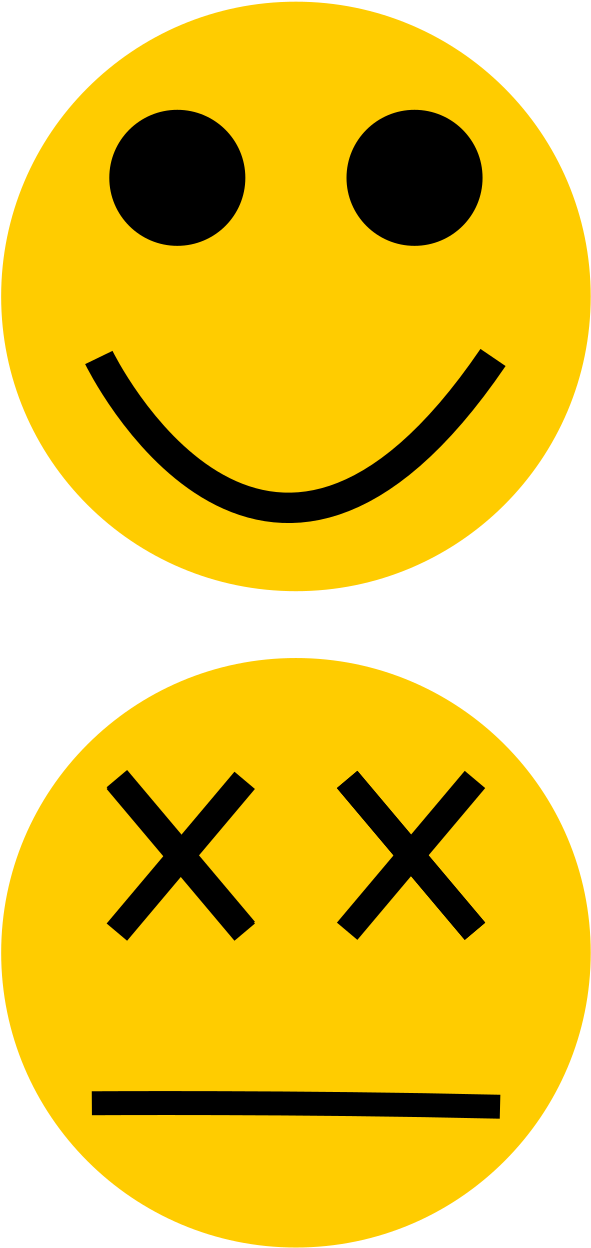 Download Thumb Image - Alive Vs Dead Icons - ClipartKey