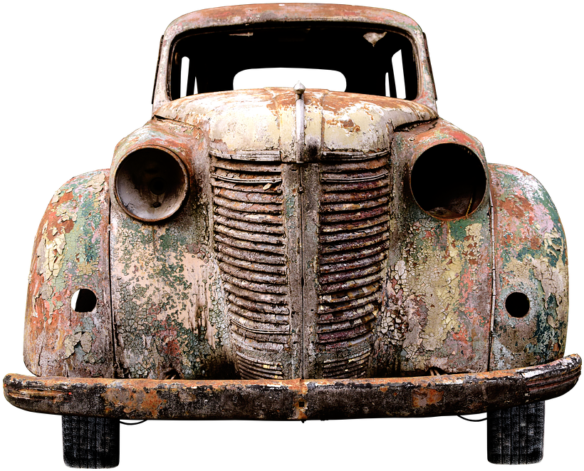 Download Old Car Png - Old Rusty Car Png - ClipartKey