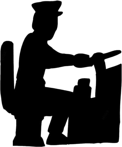 Download Transparent Bus Driver Picture - Bus Driver Silhouette ...