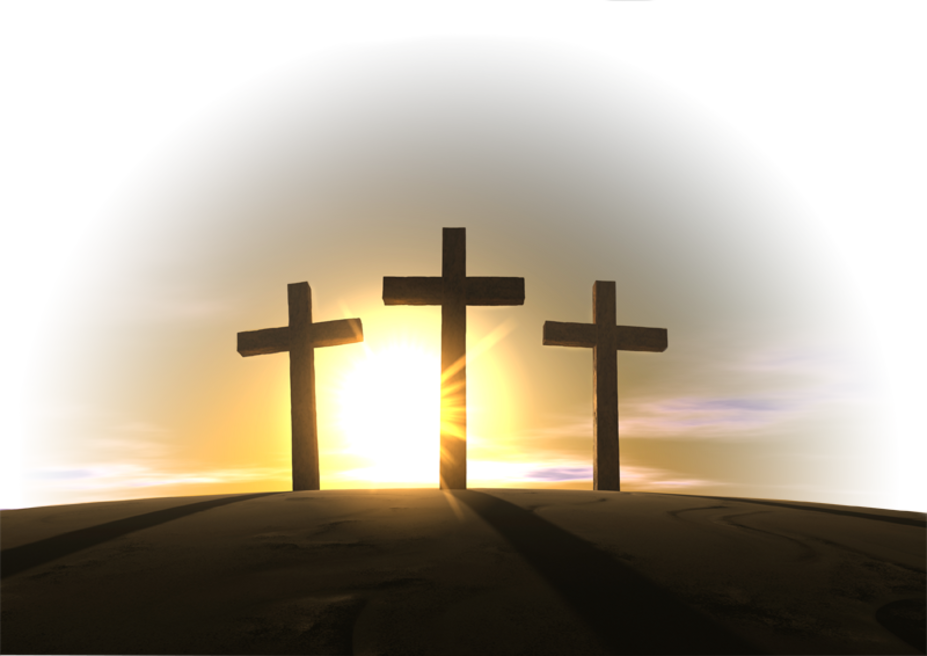 Download Transparent Three Cross Clipart - Cross - ClipartKey