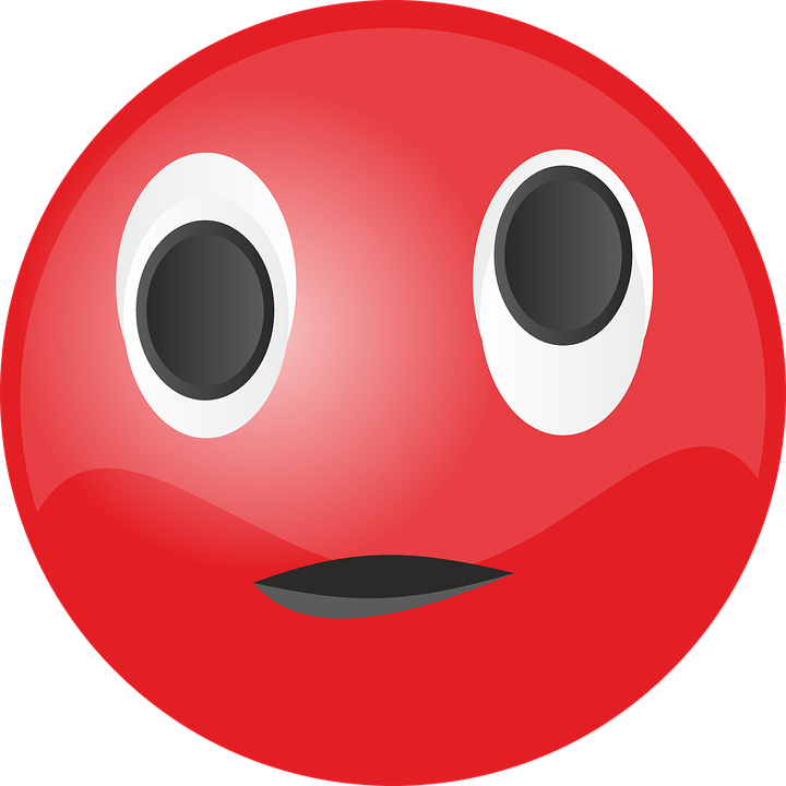 Download Emoticones De Color Rojo - ClipartKey