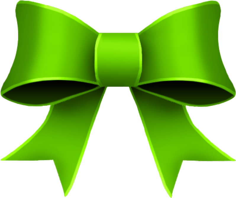 Download Christmas Bow Clip Art Green Ribbon Clipart Hd Transparent ...