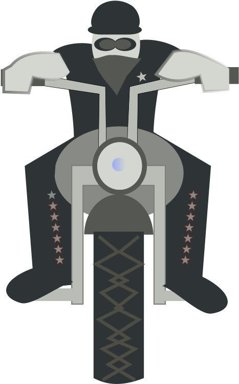 Download Guy Riding Motorcycle Svg - ClipartKey