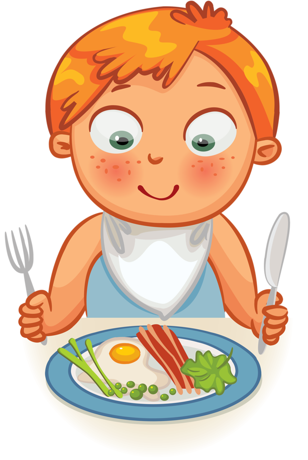 Download Transparent Eating Png - Kid Eating Clipart - ClipartKey
