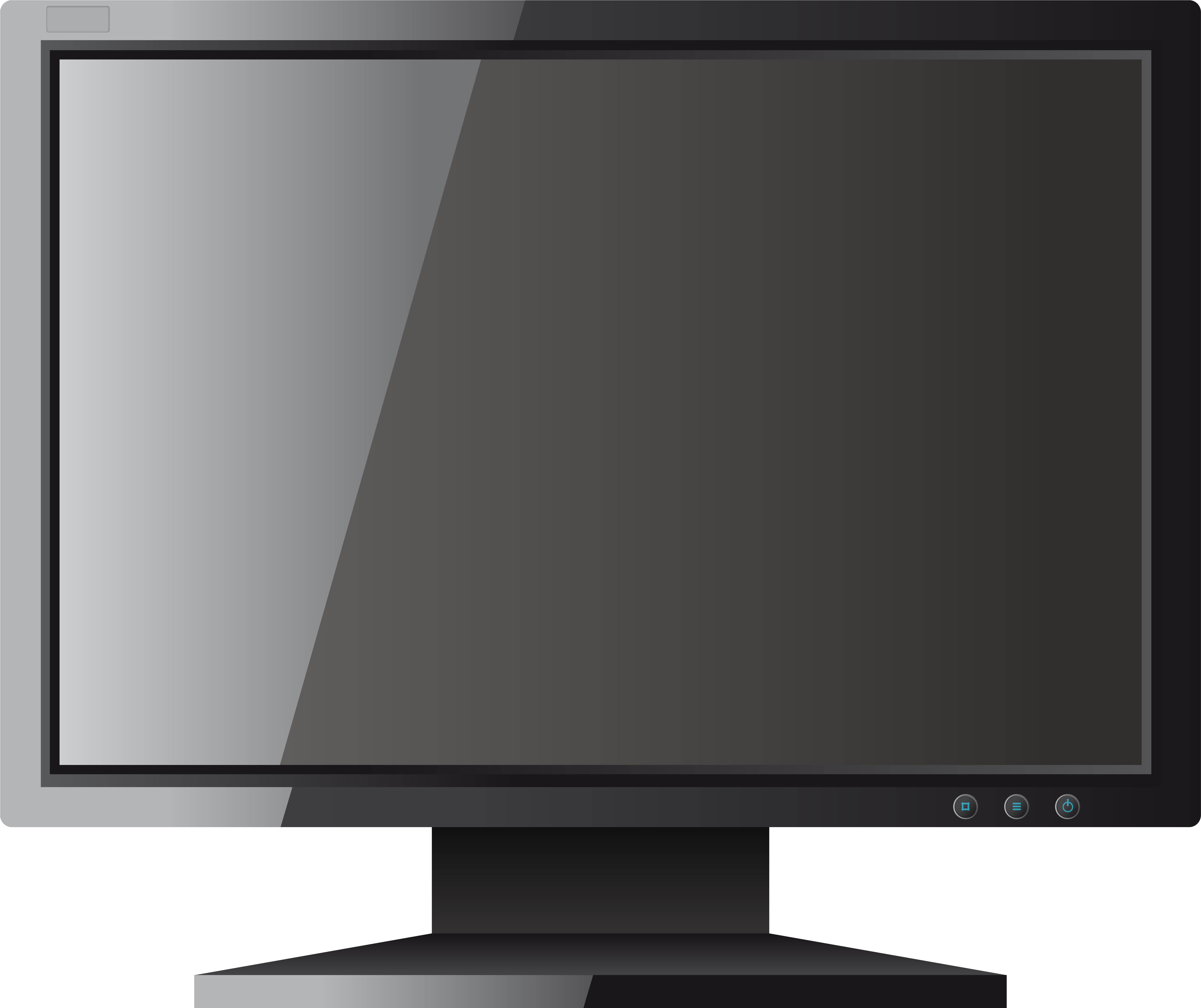 Download Black Computer Lcd Monitor Png Clipart - Black Monitor Png ...