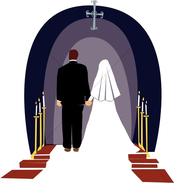 Download Wedding Religious Ceremony Christian Clipart Transparent ...