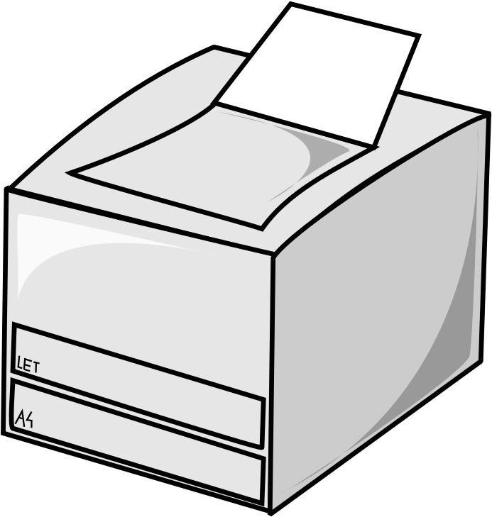 Download Printer Clip Art - ClipartKey