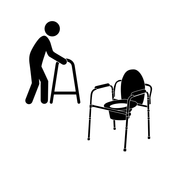 Download Transparent Hospital Clipart - Commodes Cartoon - ClipartKey