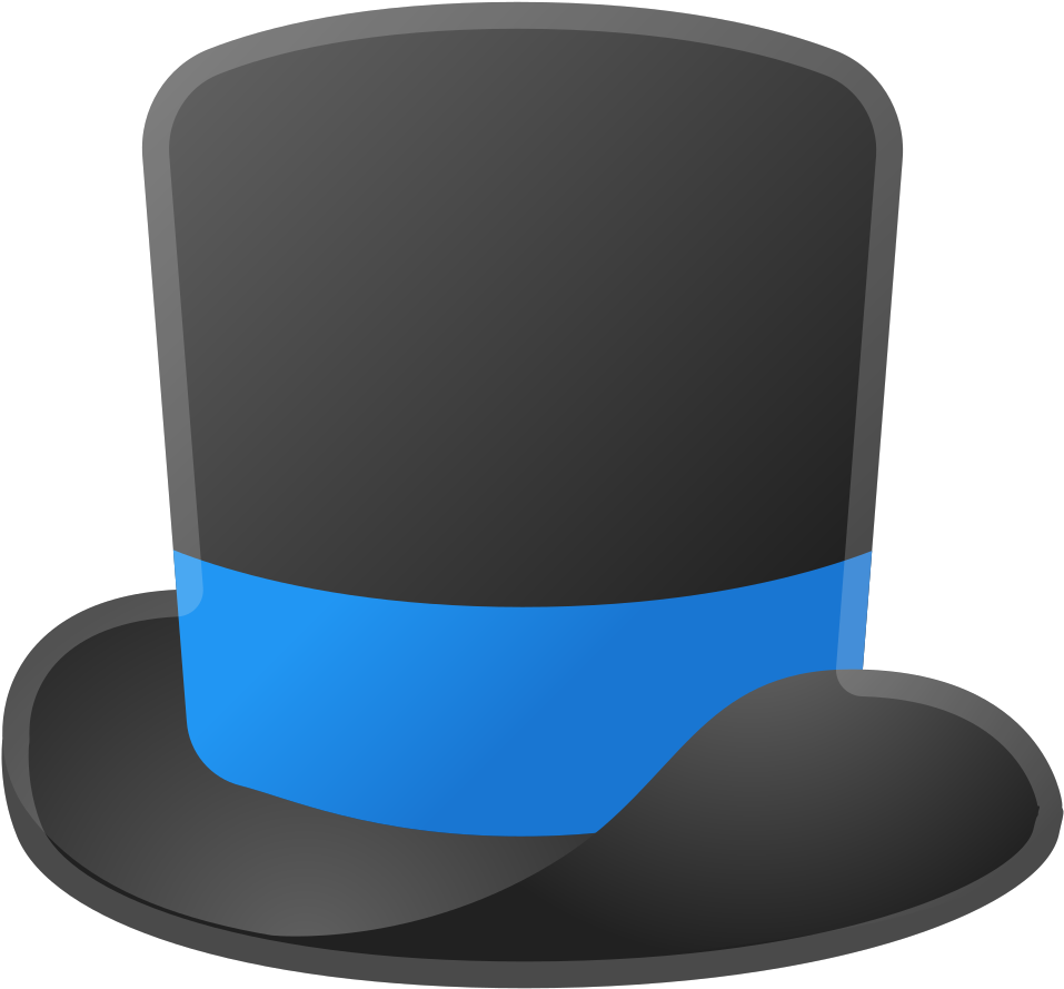Download Top Hat Icon - Tophat Ico - ClipartKey