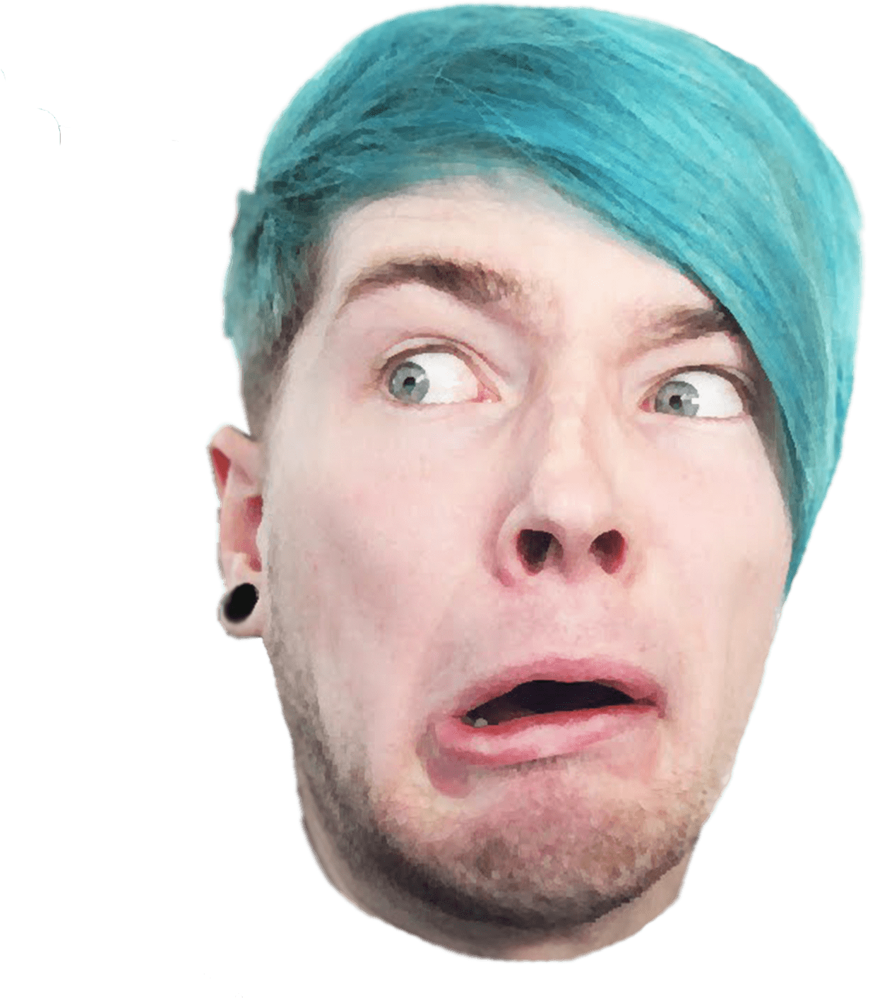 Download Transparent Scared Png - Funny Face Png - ClipartKey