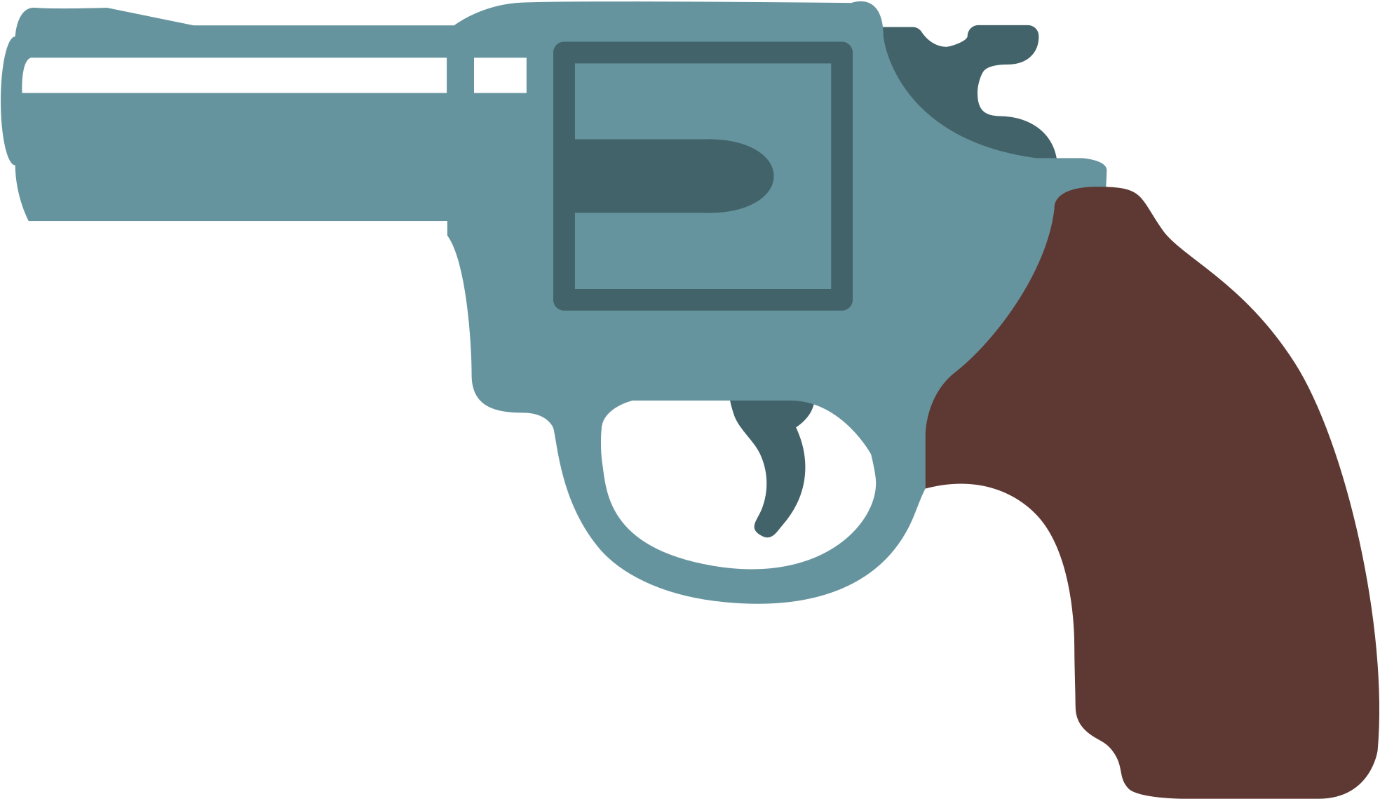 Download File Emoji U F - Emoji Pistola - ClipartKey