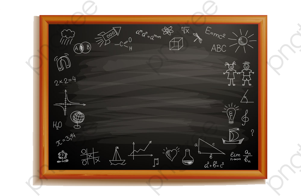 Download Blackboard And Chalk - Blackboard - ClipartKey