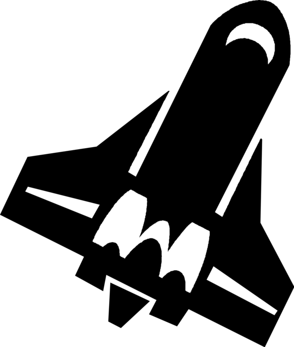 Download Transparent Nasa Spaceship Png - Airplane - ClipartKey