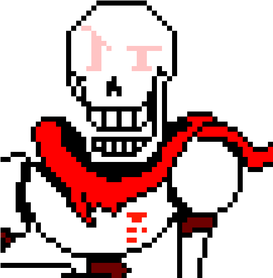 Download Papyrus Undertale Sprite - ClipartKey