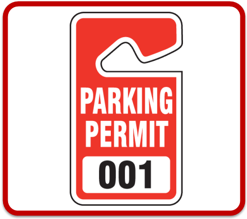 Download Parking Lot Permits - Parking Lot Permit - ClipartKey