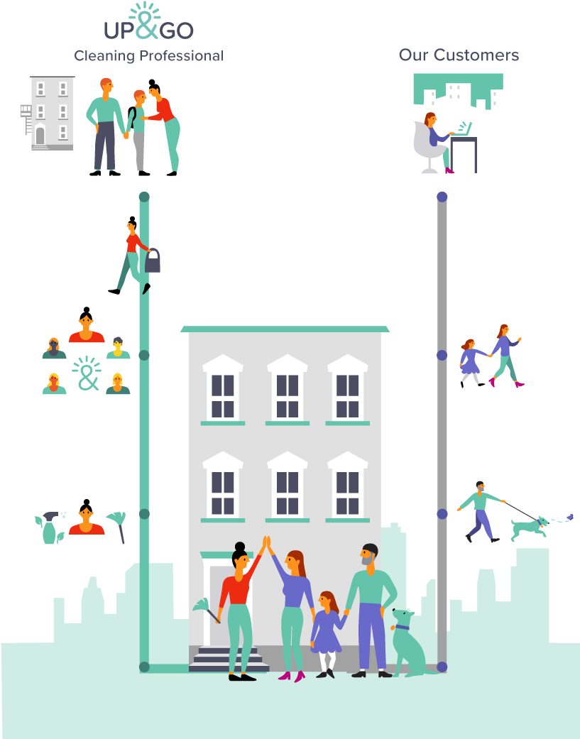 Download An Illustration Graphic Showing Community Connection - Cartoon ...