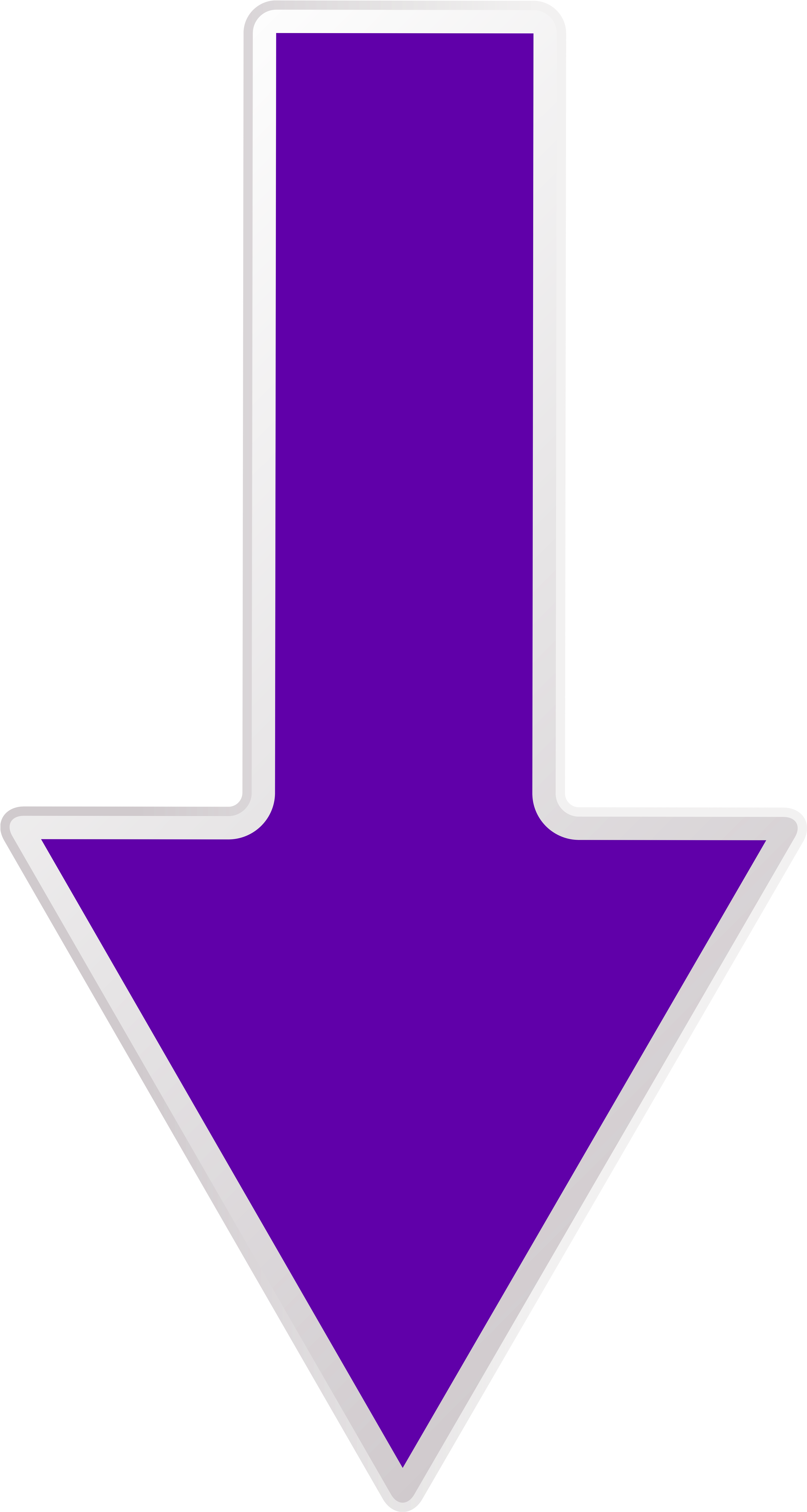 Download Down Arrow Arrow Purple Down Transparent Clip Art Image ...