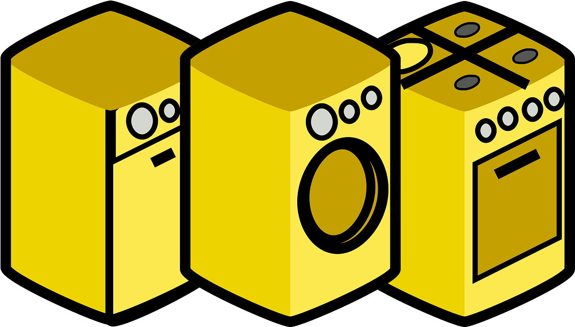 Download Appliances - Washing Machine Clip Art - ClipartKey