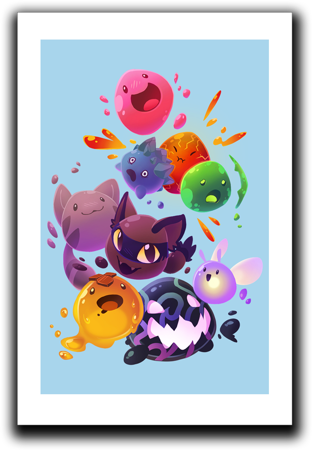 Download Slime Rancher Slime Art - ClipartKey