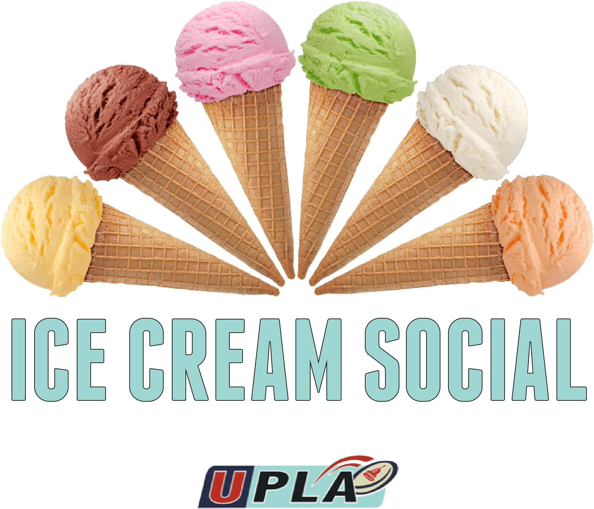 Download Transparent Ice Cream Social Png - Ice Cream Cone High ...