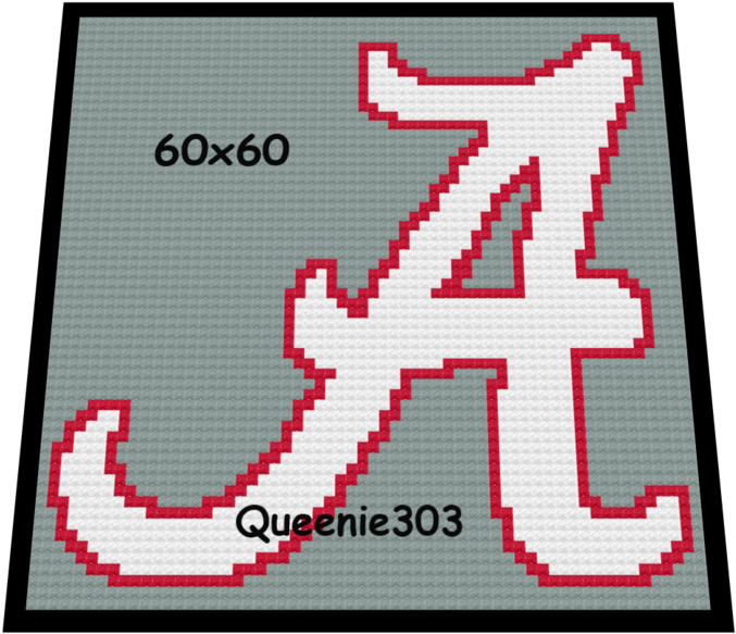 Download Alabama A White - Del Rio Rams - ClipartKey