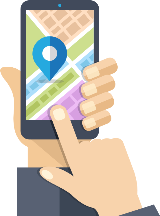 Download Gps Clipart Gps Tracking - Google Local Business - ClipartKey