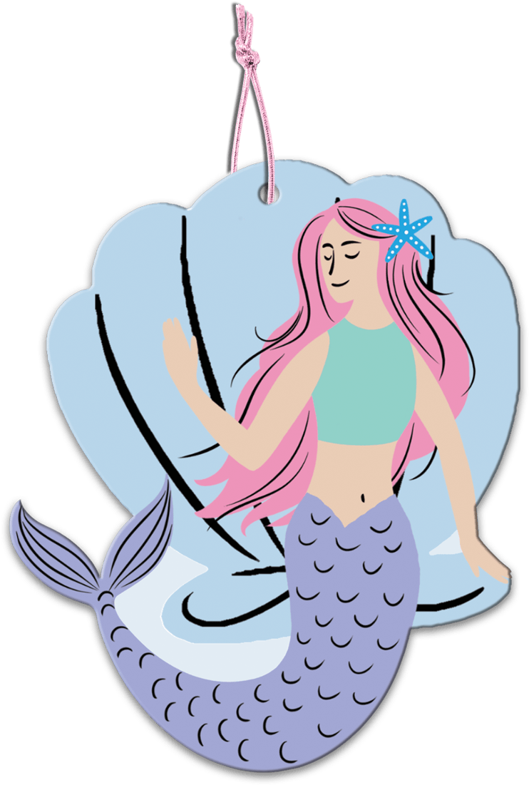 Download Mermaid Air Fresheners - ClipartKey