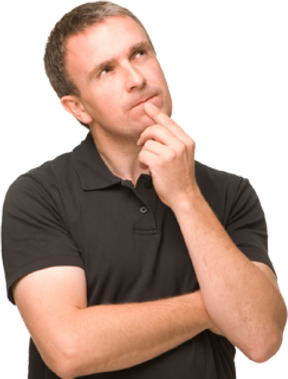 Download Man Thinking Png - Person Thinking Transparent Background ...