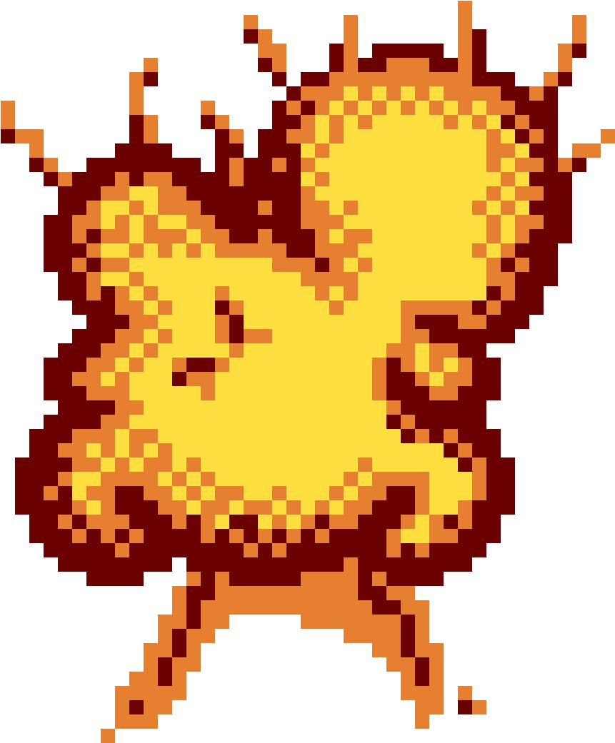 Download Pixel Explosion Png Clipart Download - Pixel Art Explosion Png ...