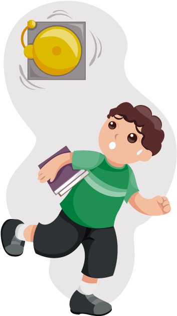 Download Arriving Late To Class Png - Late To School Clipart - ClipartKey