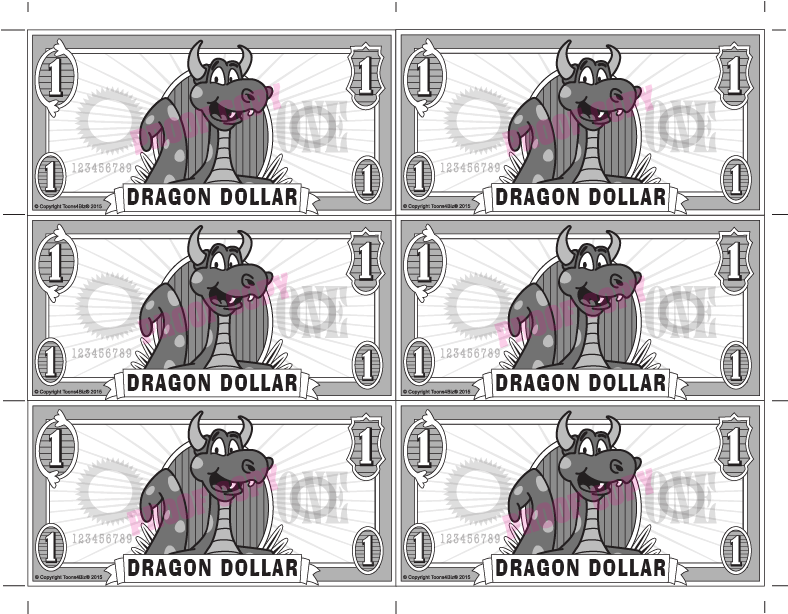Download Dragon Dollars Reward - Falcon Cash - ClipartKey