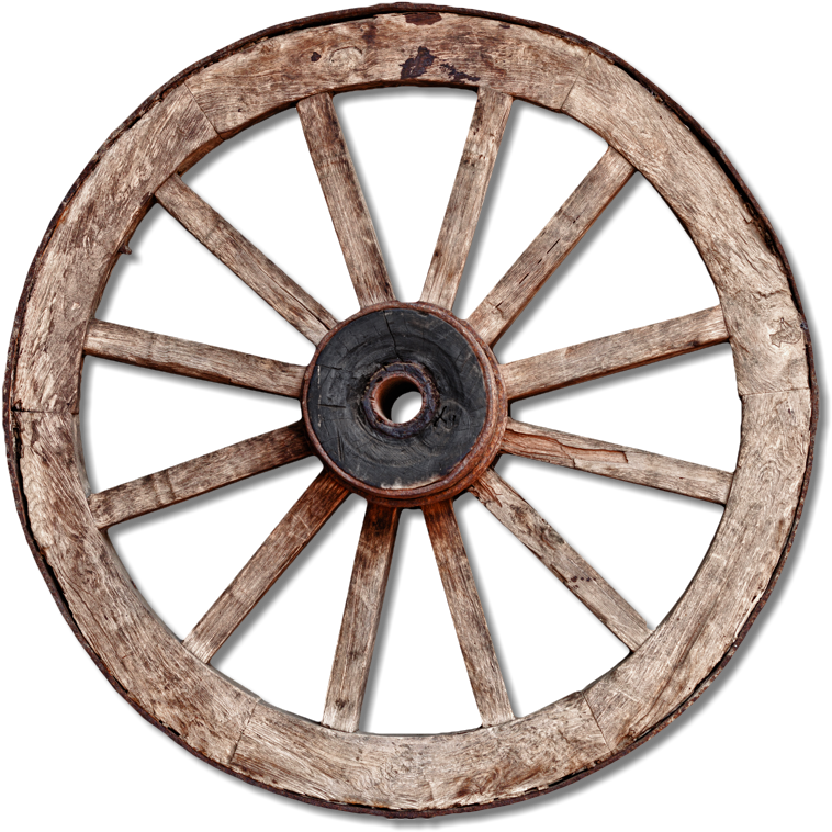 Download Transparent Wheel Png - Wagon Wheel No Background - ClipartKey