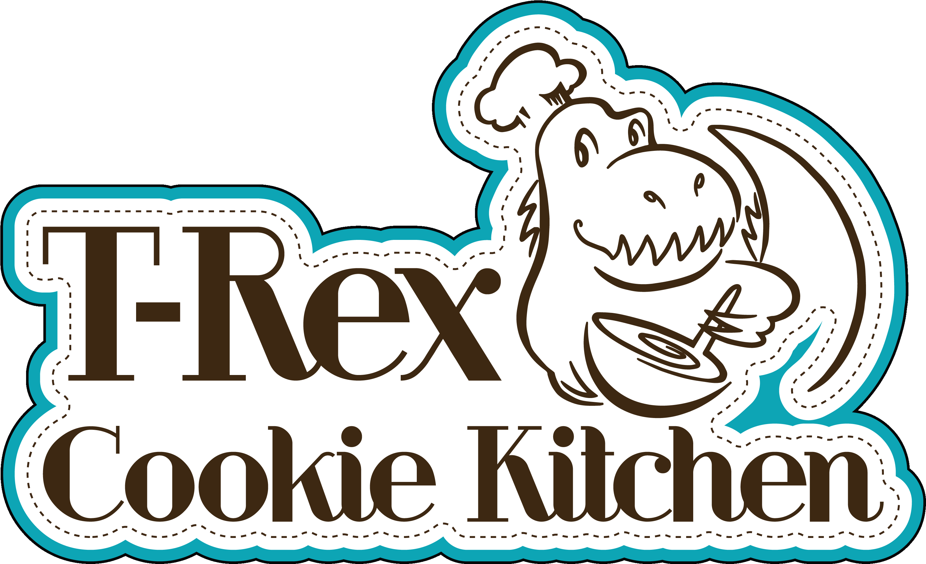 Download T Rex Cookies Logo - ClipartKey