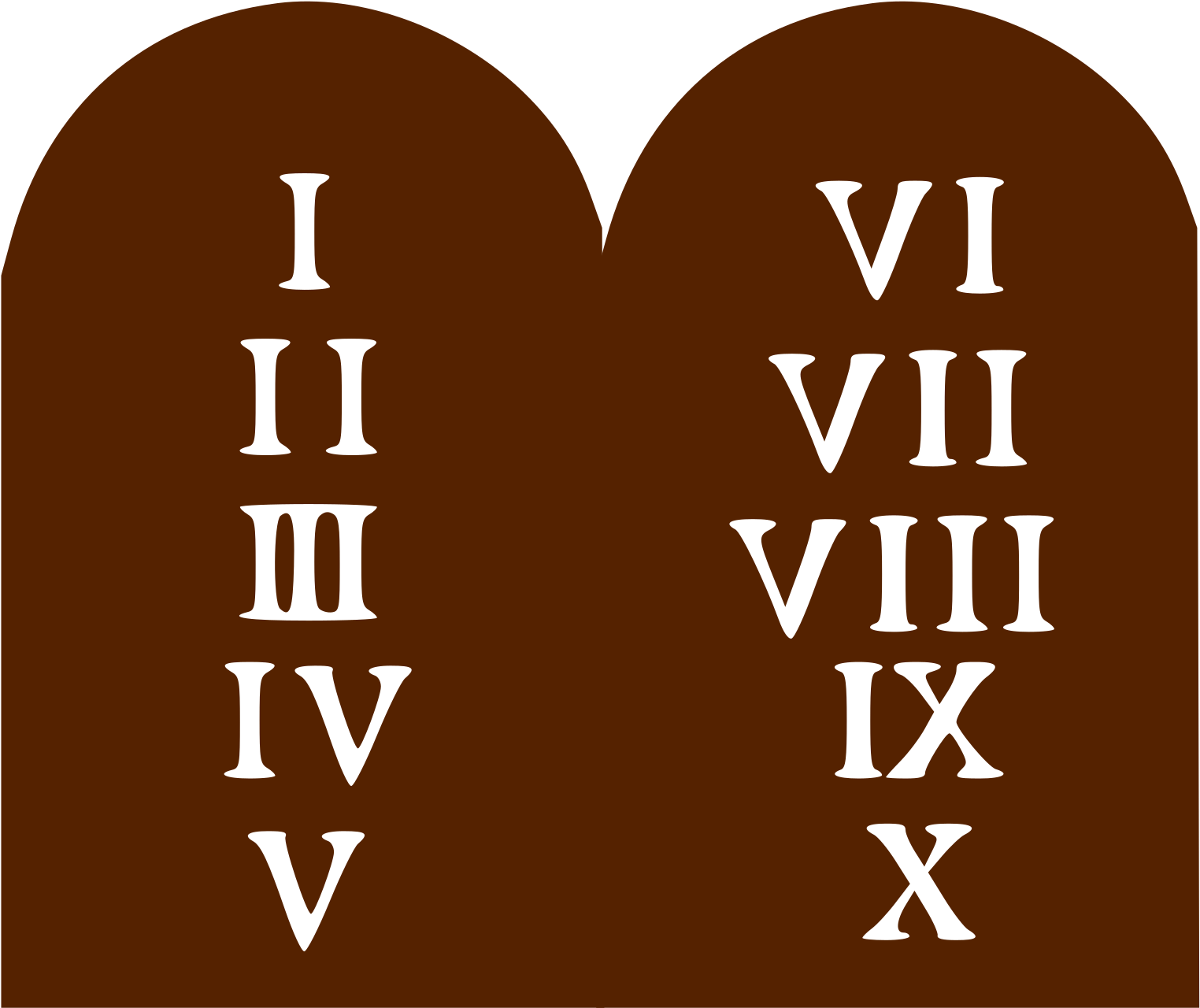 Download Ten Commandments - Ten Commandments Logo - ClipartKey