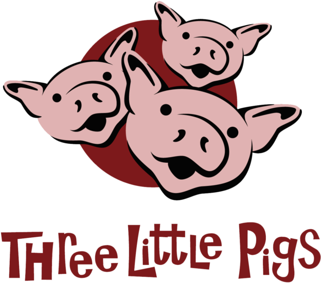 Download Picture 1 Of - 3 Little Pigs Logo - ClipartKey
