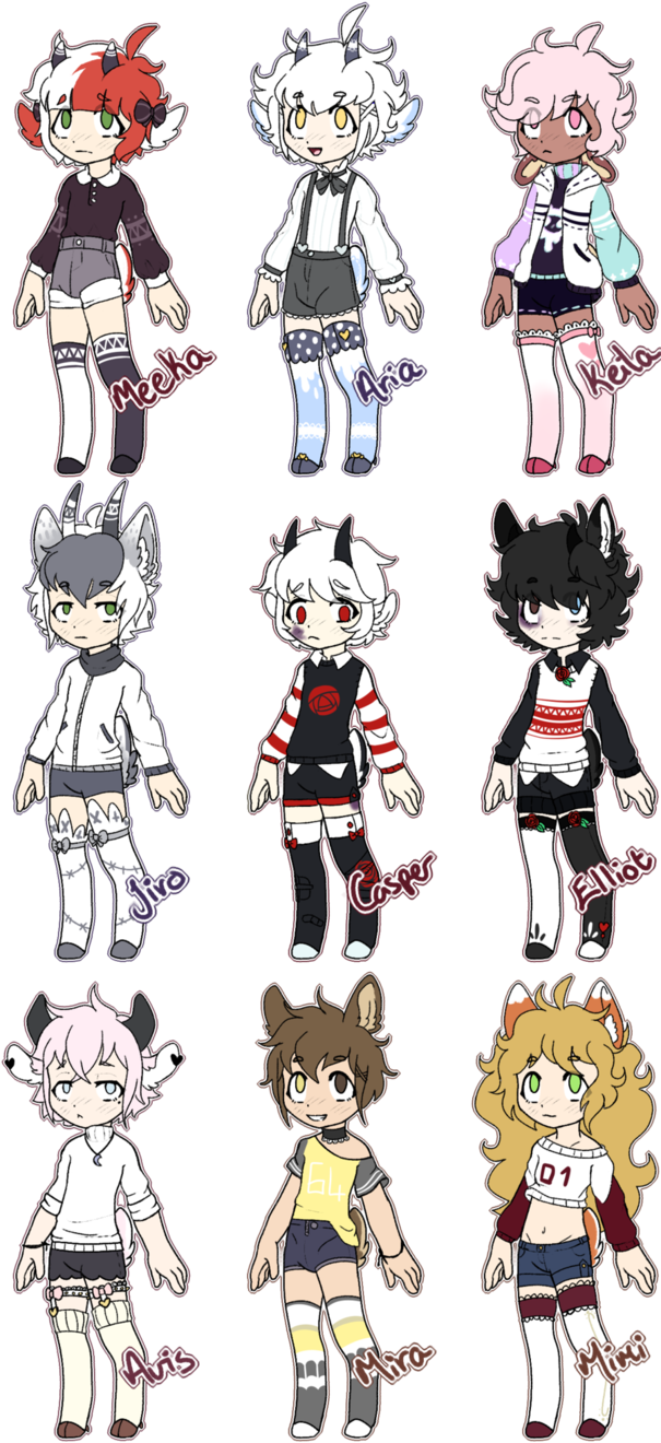 Download Oc All The Dainty - Cartoon - ClipartKey