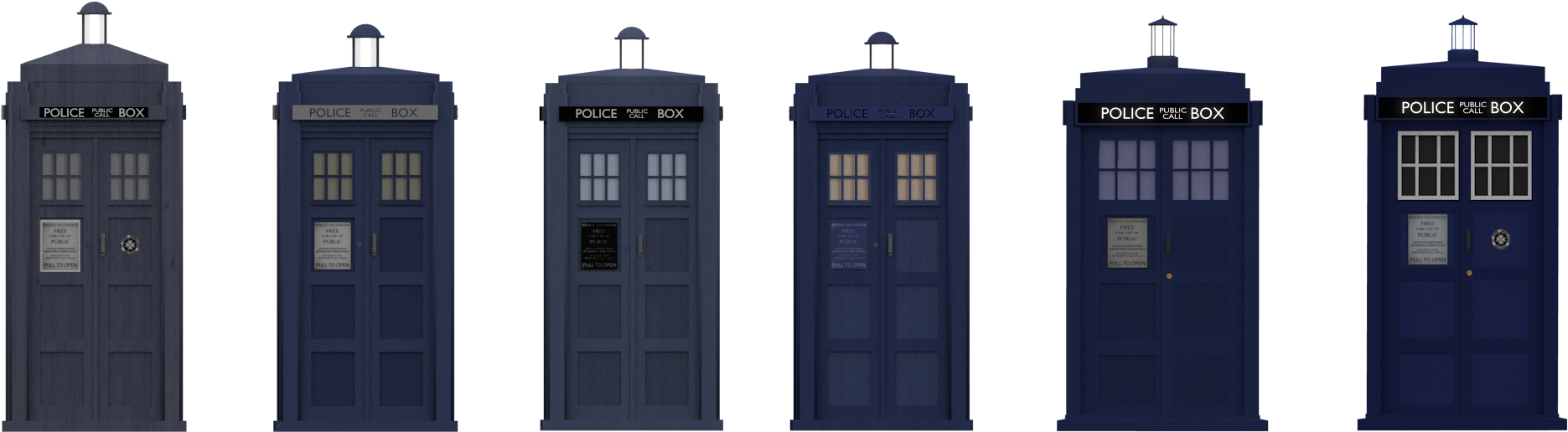 Download Transparent Tardis Png - Doctor Who Tardis 2d - ClipartKey