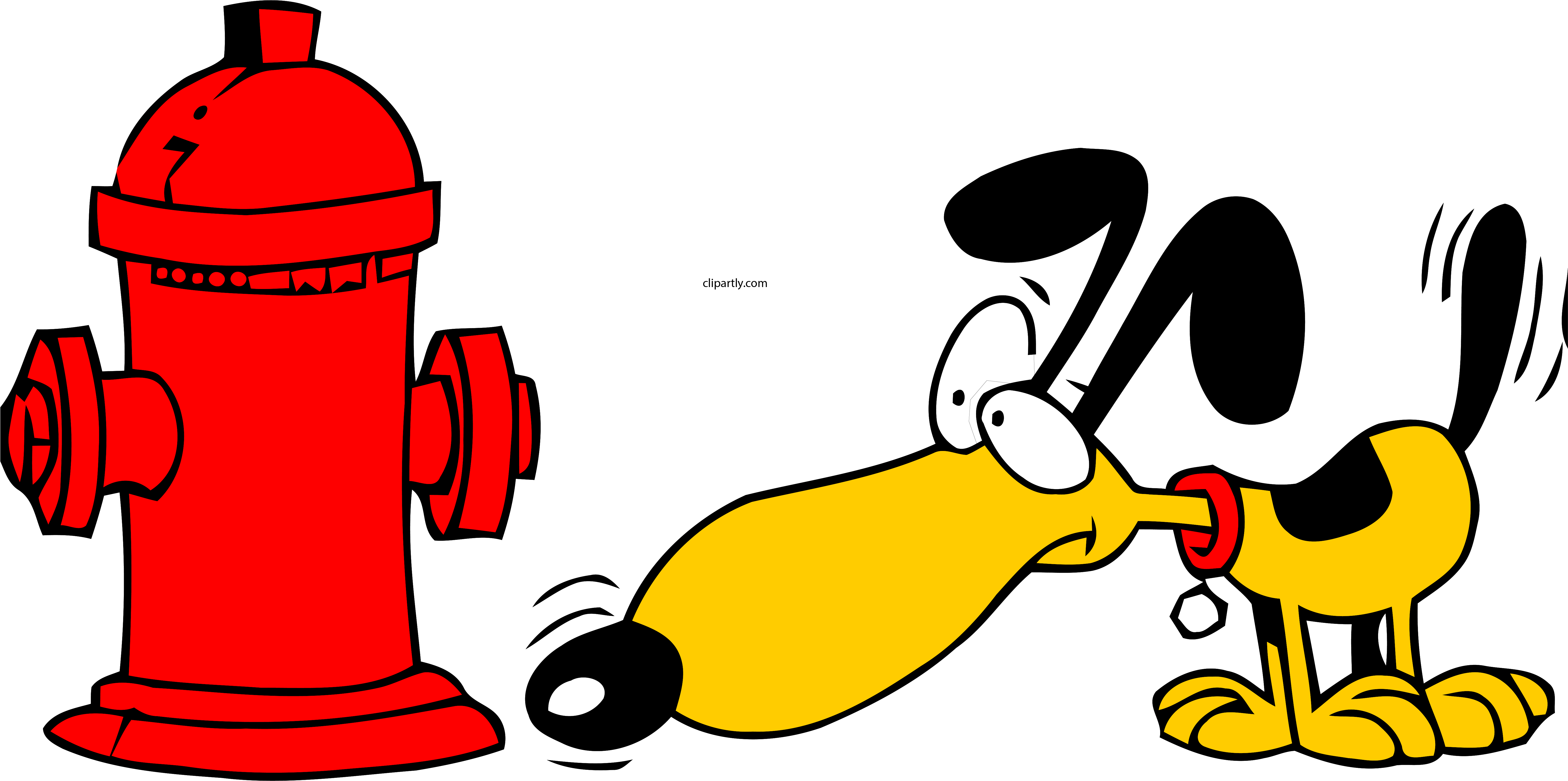 Download Transparent Hydrant Png - Dog Fire Hydrant Cartoon - ClipartKey