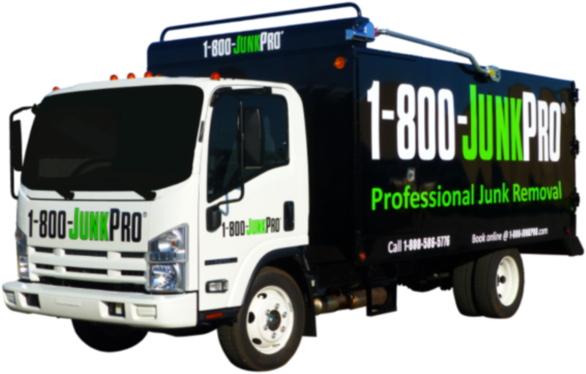 Download 1 800 Junkpro - Junk Removal Truck - ClipartKey