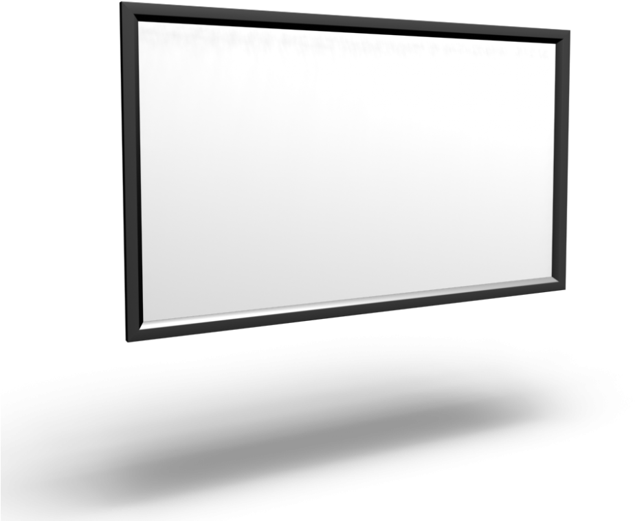 Download Transparent Projector Screen Clipart - Led-backlit Lcd Display ...