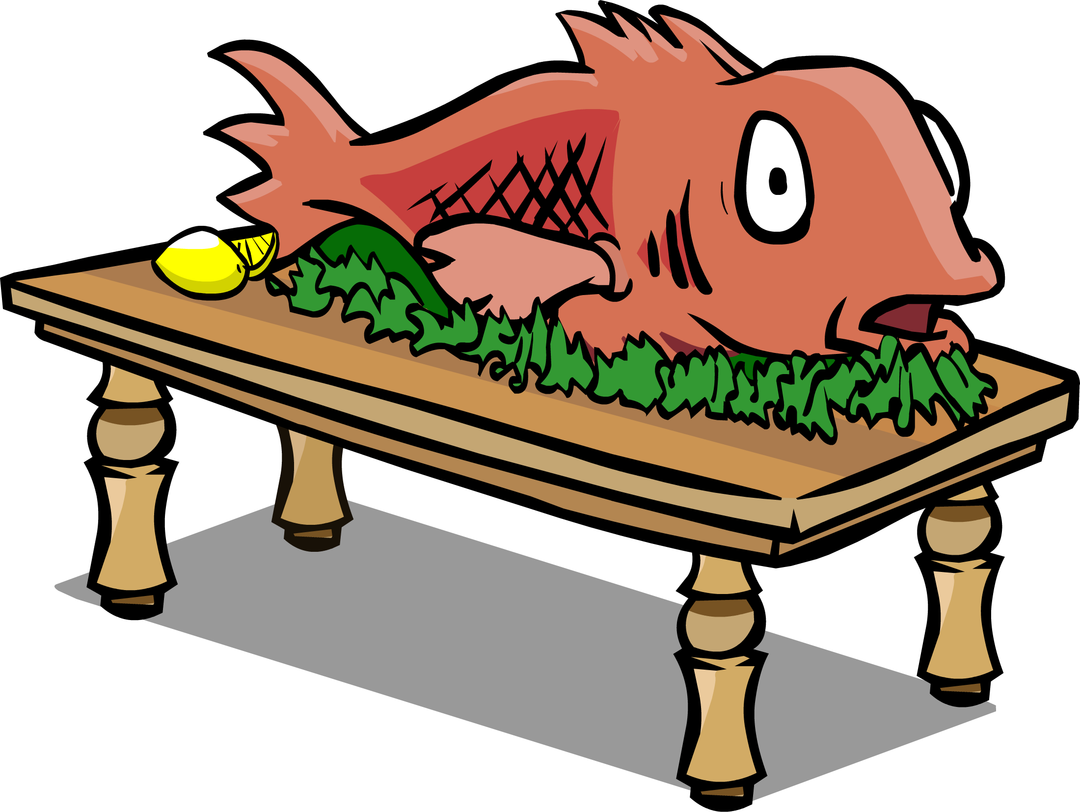 Download Dinner Table Sprite - Cartoon Coffee Table Clipart - ClipartKey