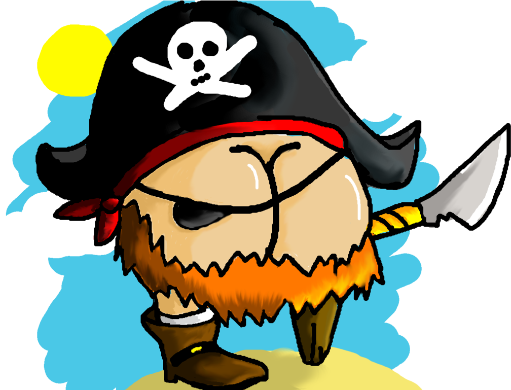 Download Pirate Booty By Pie - Booty Pirate - ClipartKey