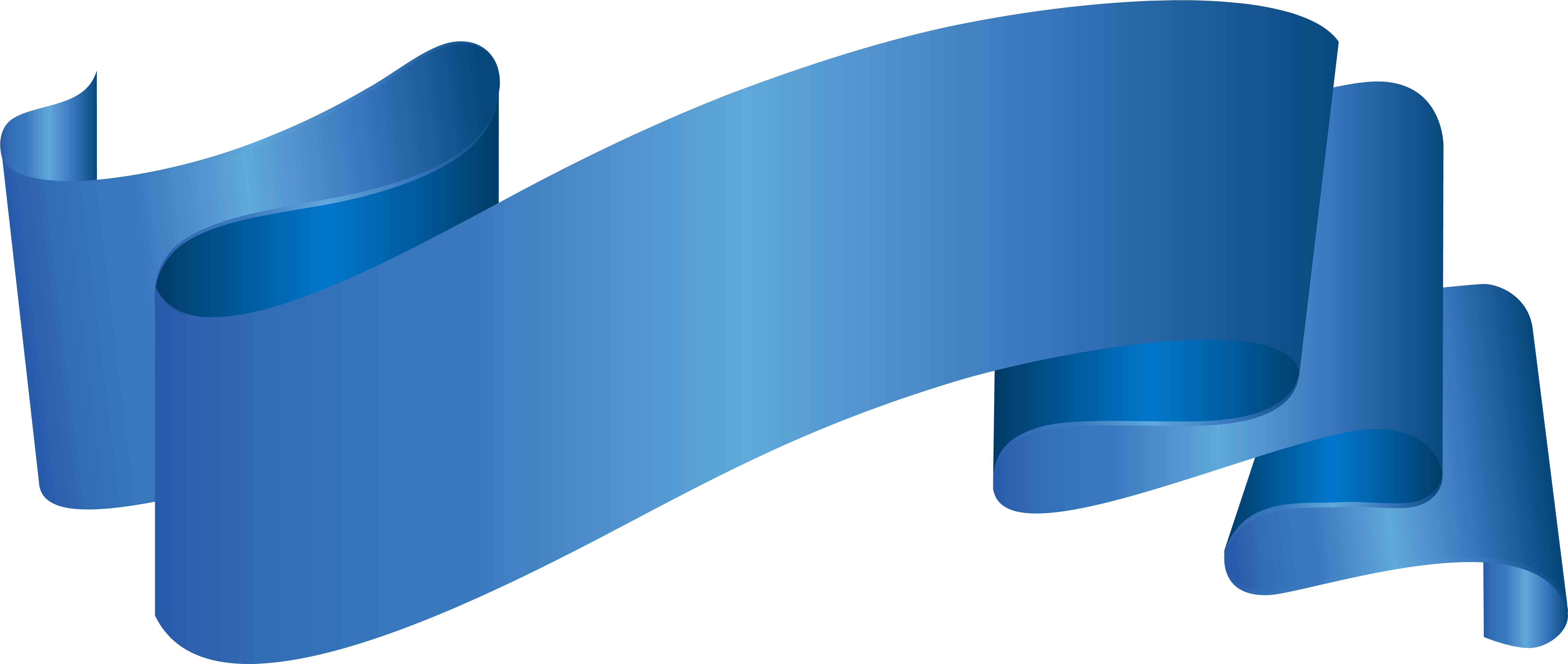 Download Clipart Banner Blue - Transparent Background Banner Clipart ...