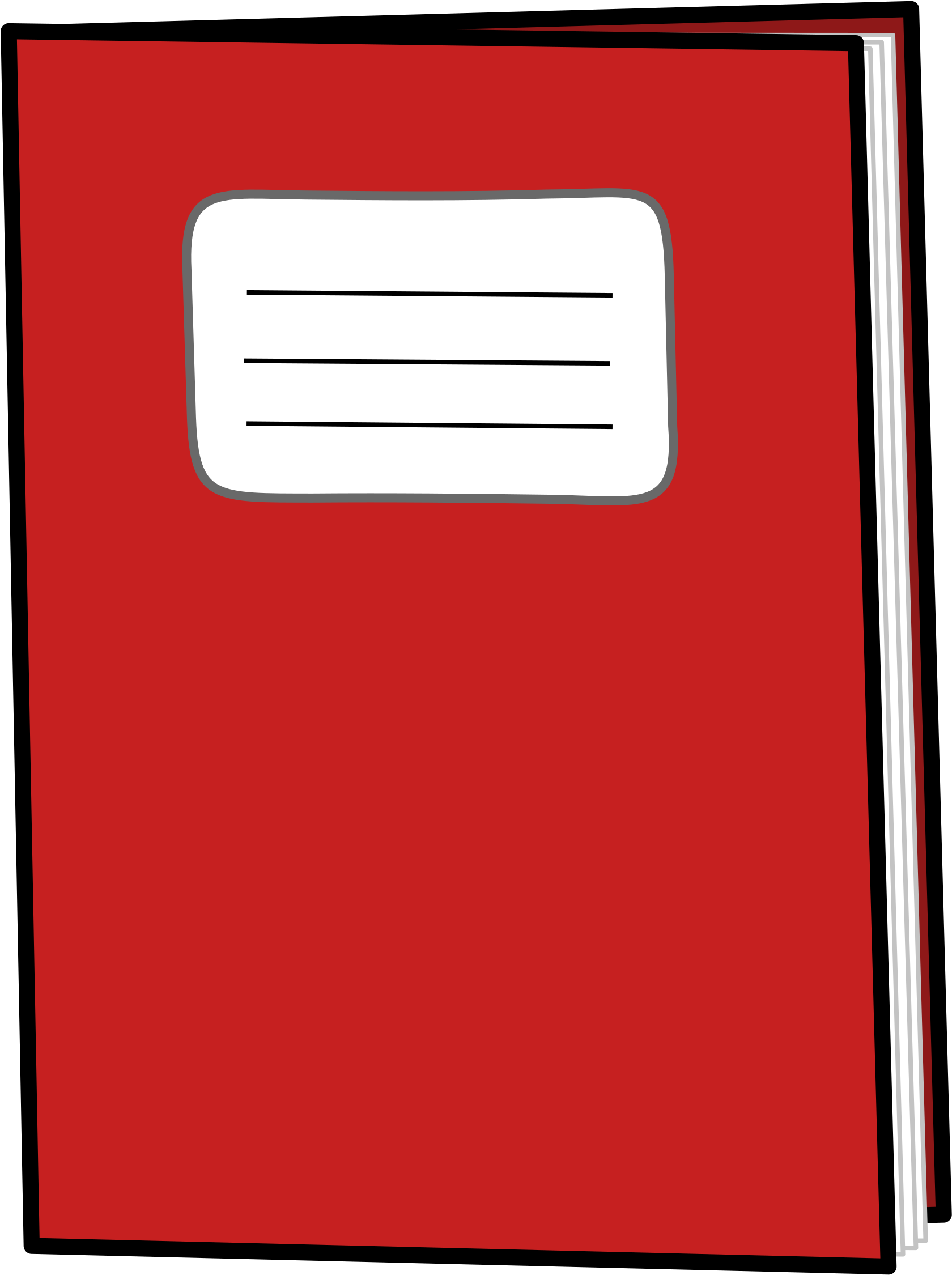 Download Exercise Book - Clip Art Exercise Book - ClipartKey